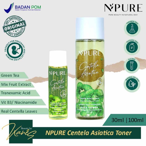 Jual N'PURE Npure Centella Asiatica Face Toner Cica Series | Shopee ...
