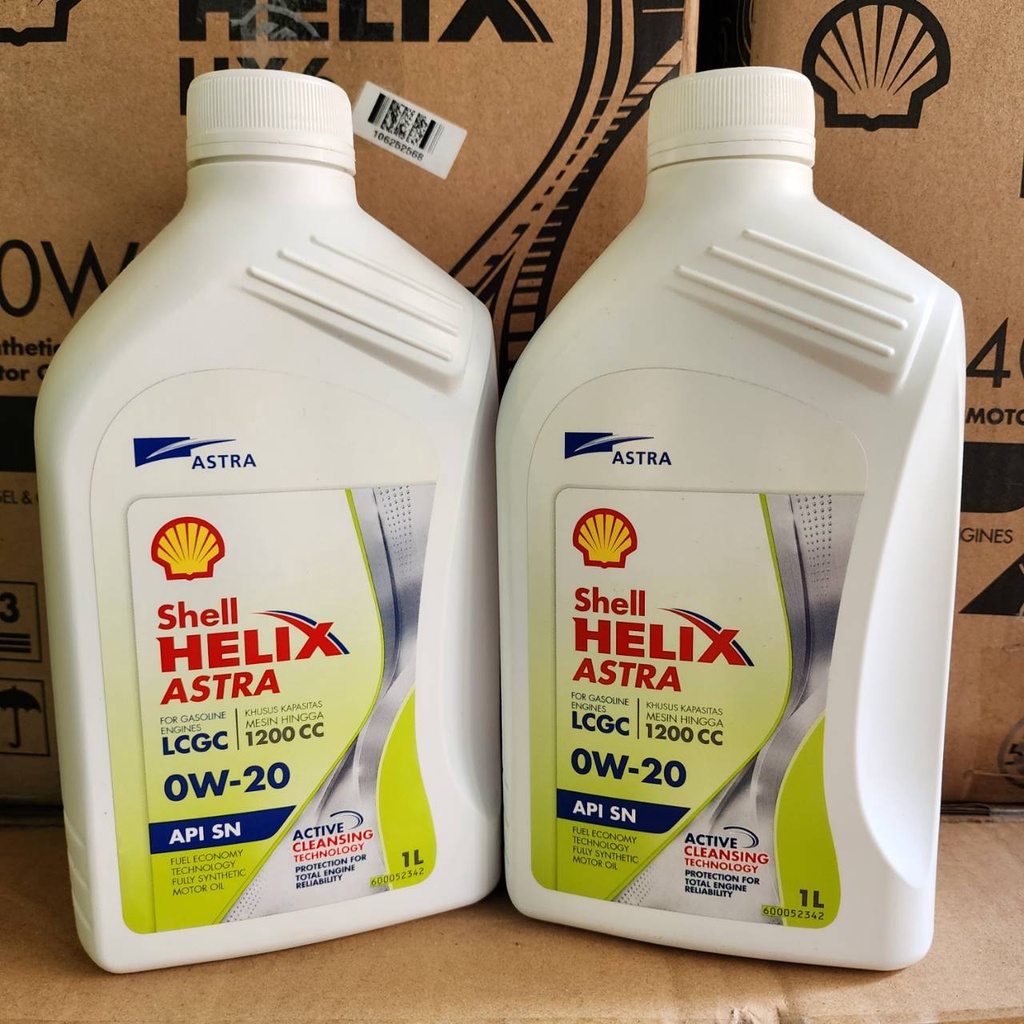 Jual OLI Mobil Shell helix ASTRA 0W-20 API SN+ | SHELL ASTRA 1 LITER ...