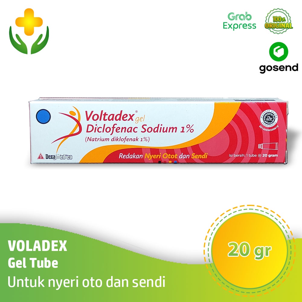 Jual Voltadex Gel 20 gr Obat Nyeri Sendi Nyeri Otot Reumatik | Shopee ...