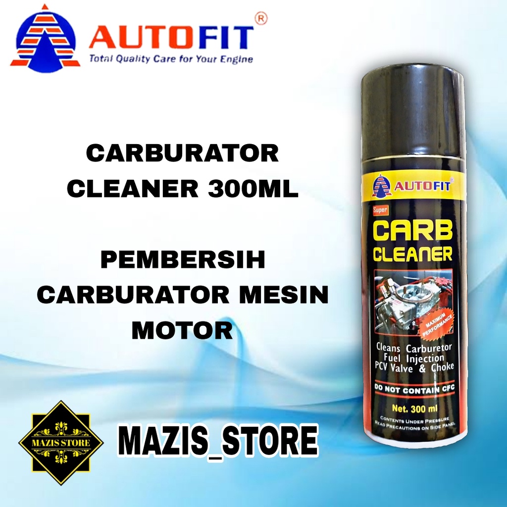 Jual CARBURATOR CLEANER 300ML AUTOFIT PEMBERSIH KARBURATOR INJECTION ...