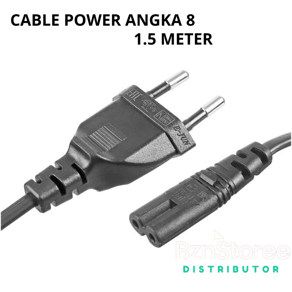 Jual Kabel Power Kabel Angka 8 Kabel Printer / Kabel Power kabel angka ...