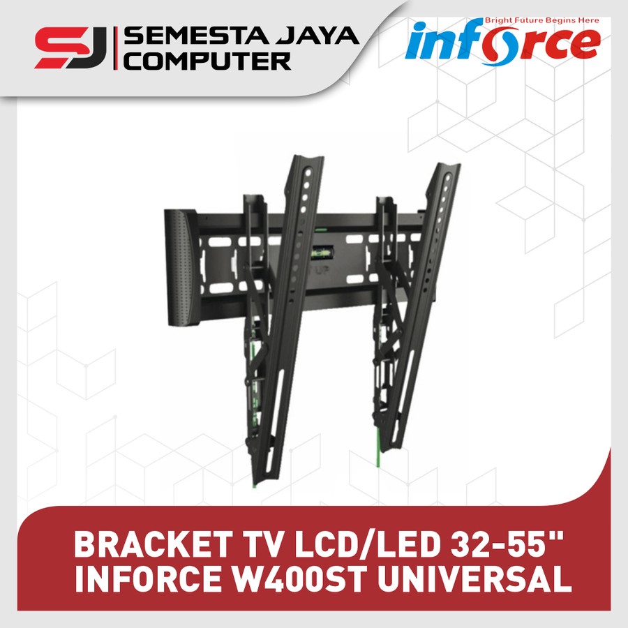 Jual BRACKET TV LCD/LED 32-55" 55 INFORCE W400ST UNIVERSAL BRAKET ...
