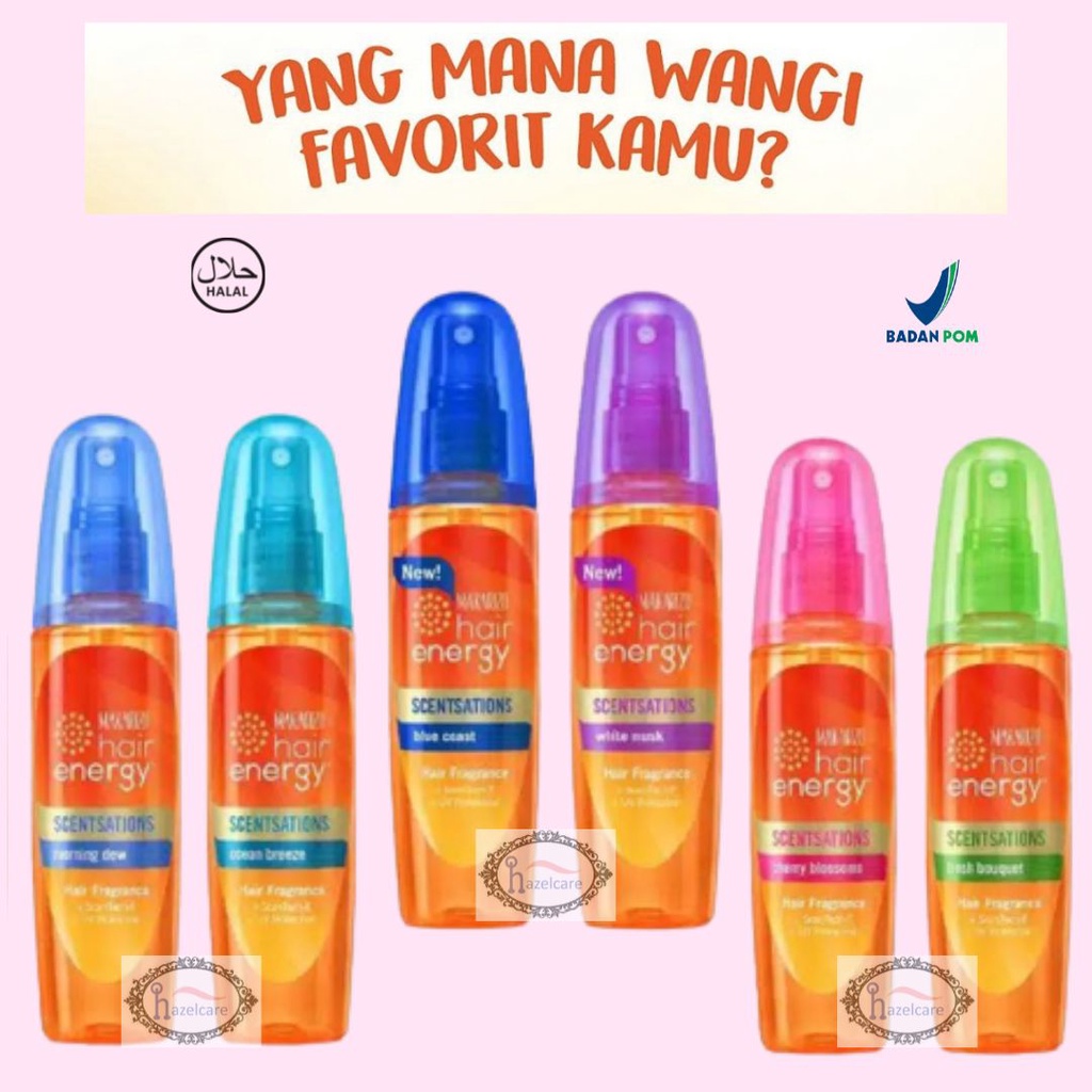 Jual *NEW* Makarizo Hair Energy Scentsations Hair Fragrance 30ML 100ML ...