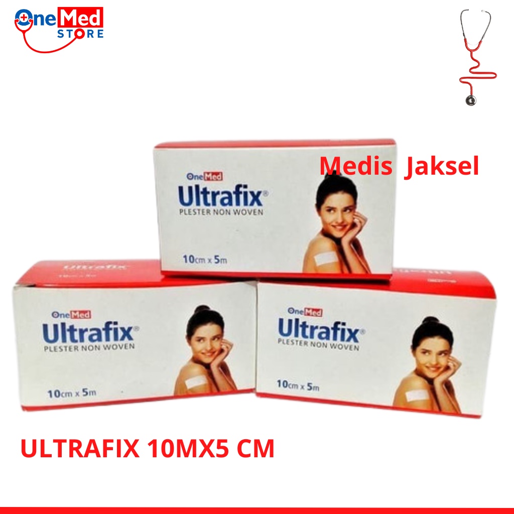 Jual Onemed Plester Plesterin Plaster Luka Anti Air Ultrafix 10cm x 5m Non Woven | Shopee Indonesia