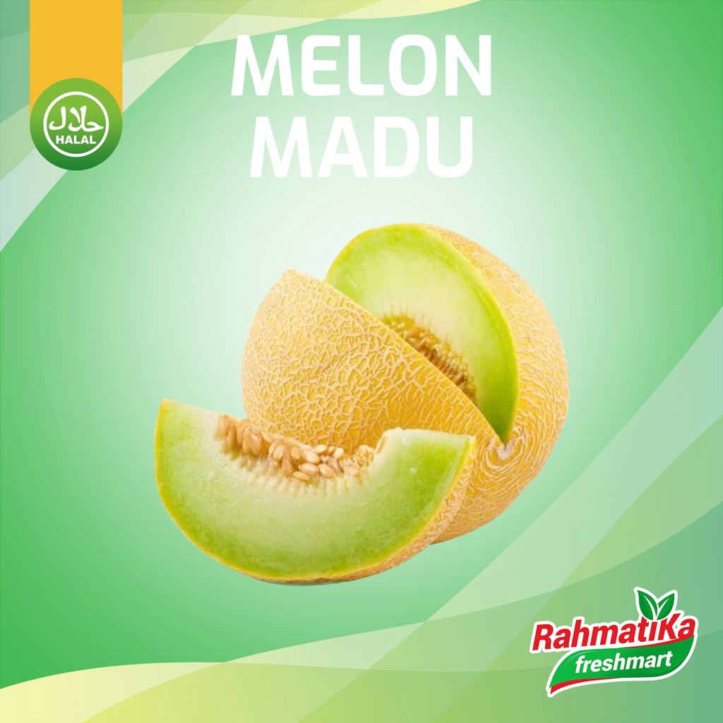 Jual Melon Madu Segar / Melon Hijau Fresh 1 pcs (Buah Segar) | Shopee ...