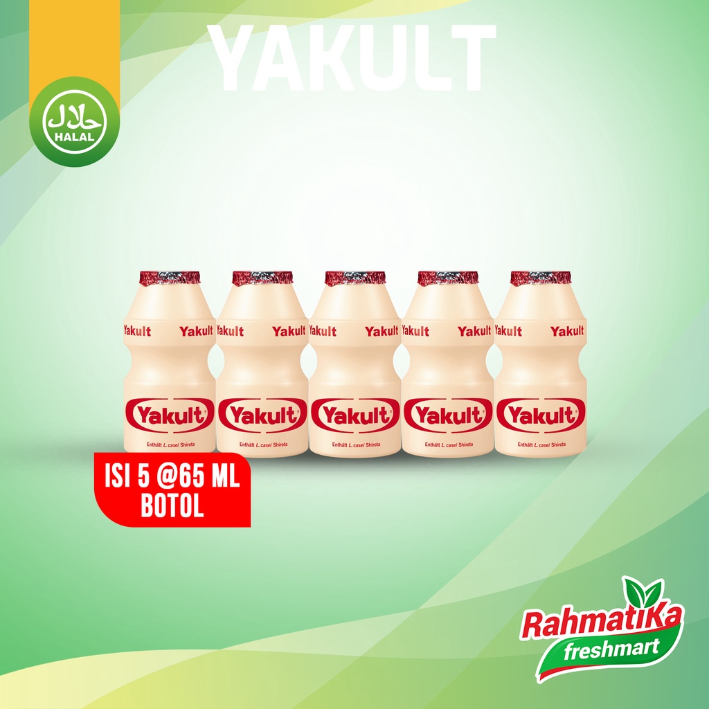 Jual Yakult Isi 5 Botol @65 ml | Shopee Indonesia