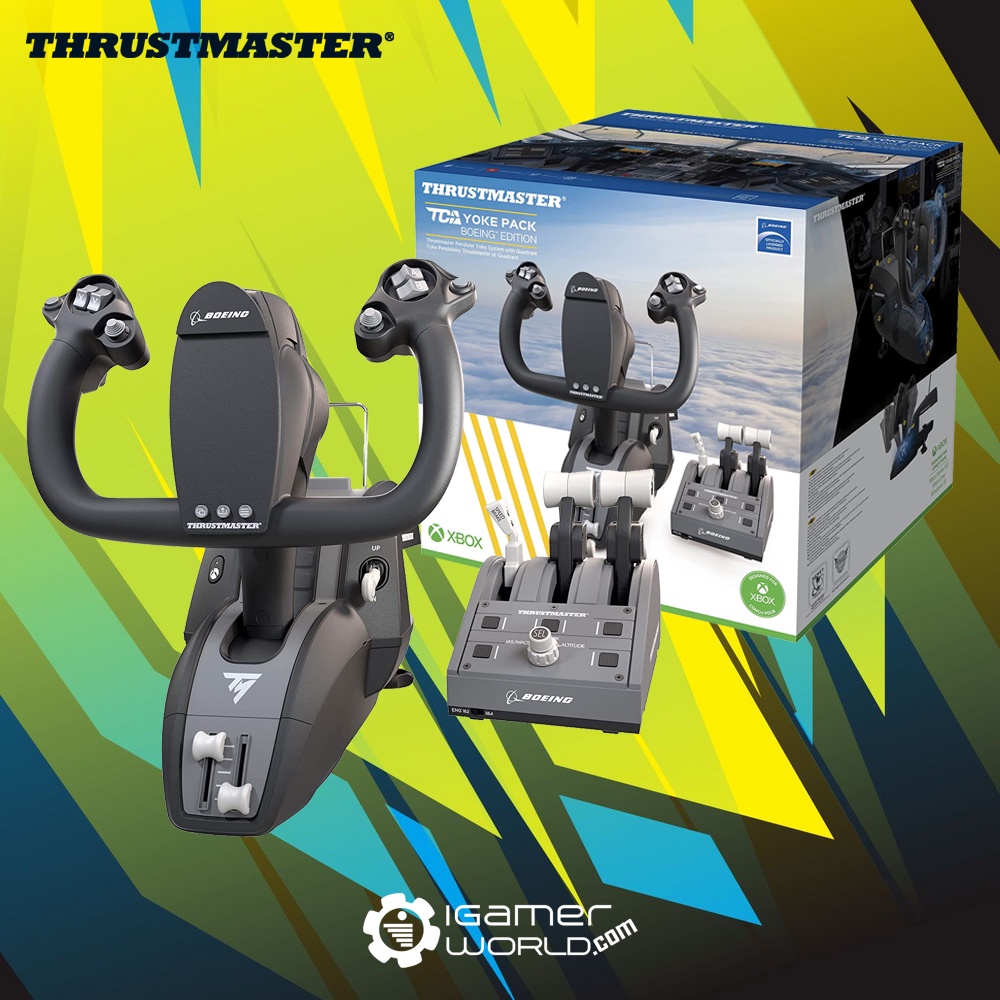 Jual Thrustmaster TCA Yoke Pack Boeing Edition for XBOX/PC | Shopee ...
