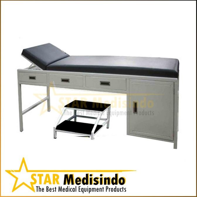 Jual Meja Periksa 1 Locker 3 Laci Powder Coating | Examination Table Pc ...