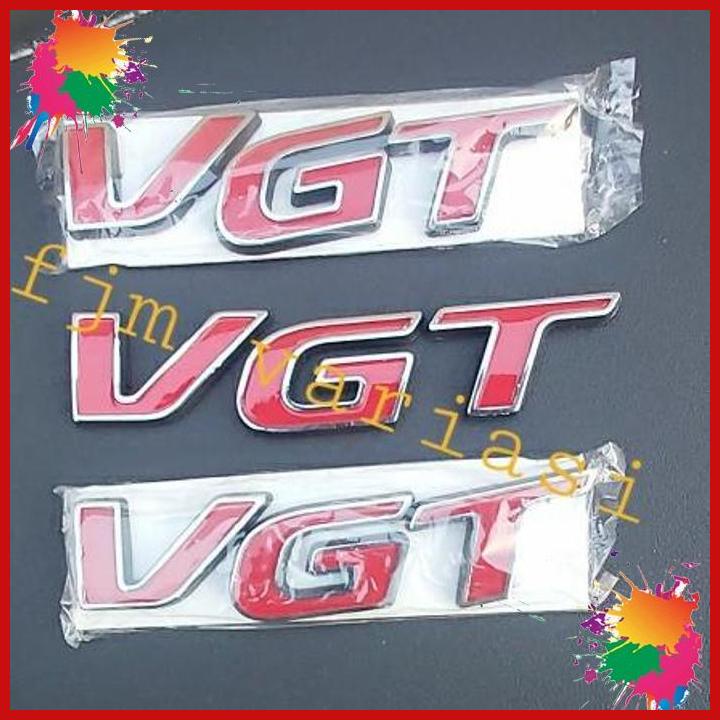 Jual emblem logo merek tulisan vgt original [fjm] | Shopee Indonesia