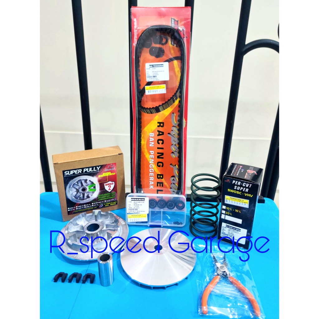 Jual PAKET SUPER PULLEY PULLY GEN 3 BRT NMAX 155 VVA OLD 2DP | Shopee ...