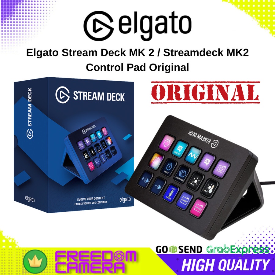 Jual Elgato Stream Deck MK 2 / Streamdeck MK2 Control Pad Mark II ...