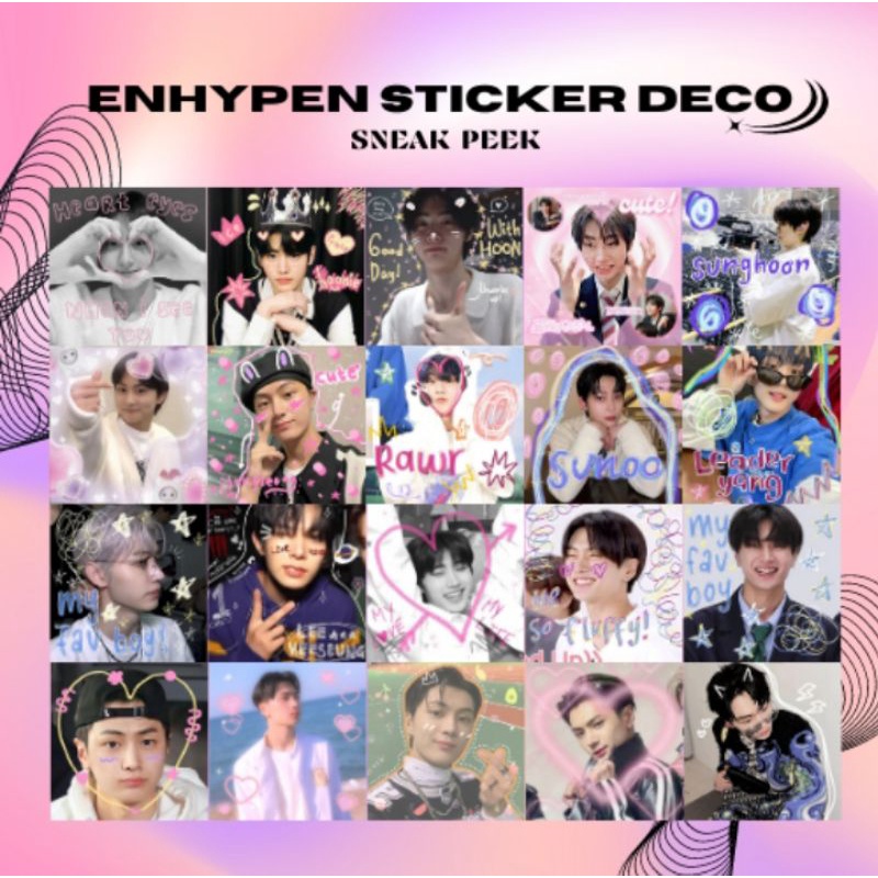 Jual [100PCS]BACA DESC PT.1 STICKER DECO KPOP CUSTOM / MAIL STICKER ...