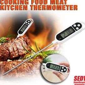Jual Termometer Air Makanan Minuman Food Thermometer Digital BBQ Susu ...