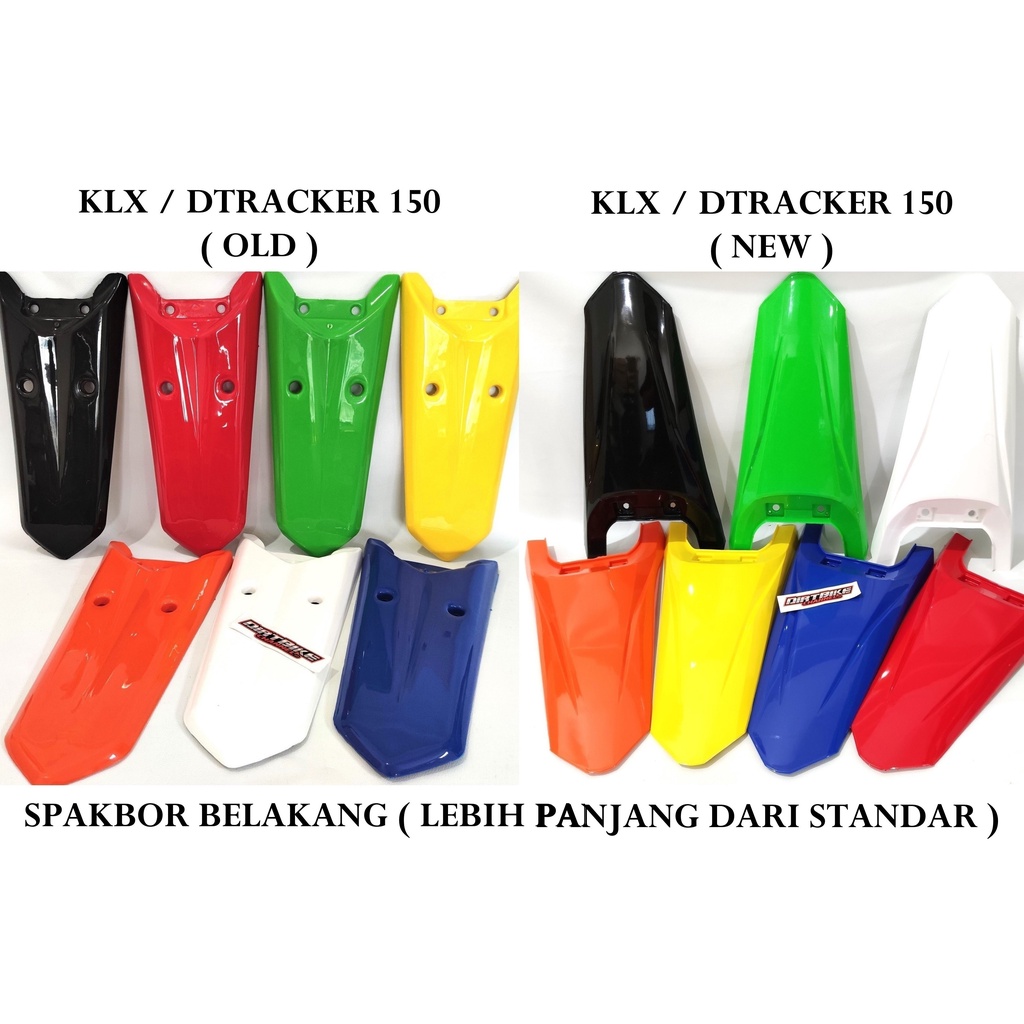 Jual Slebor Spakbor Belakang PANJANG KLX 150 DTRACKER 150 OLD & NEW | Shopee Indonesia