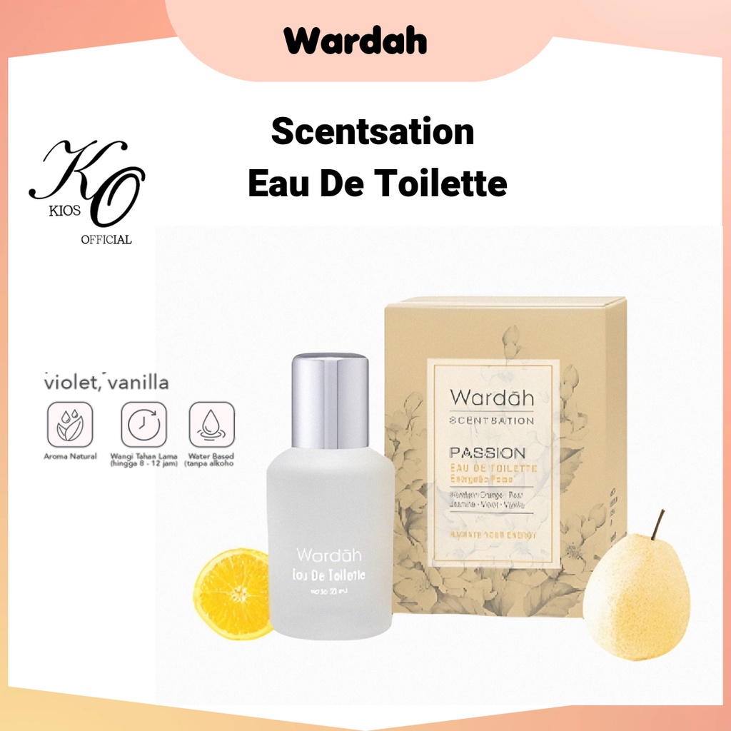 Jual Wardah Scentsation Eau De Toilette 35ml / Parfum Wanita | Shopee ...