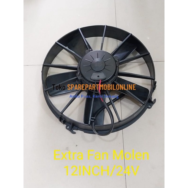 Jual kipas extra fan blower mixer molen 12inch 24volt | Shopee Indonesia