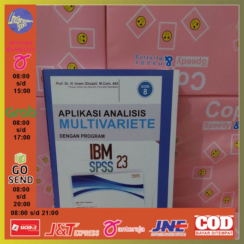 Jual Aplikasi Analisis Multivariete Dengan Program IBM SPSS 23 edisi 8 ...