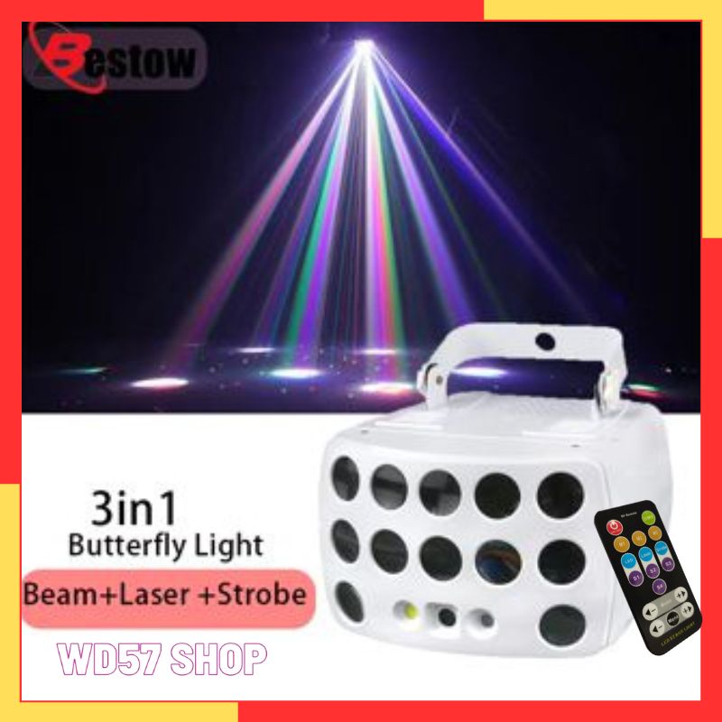 Jual Lampu Sorot LED Laser Strobe Panggung Warna Warni Pola RGB ...