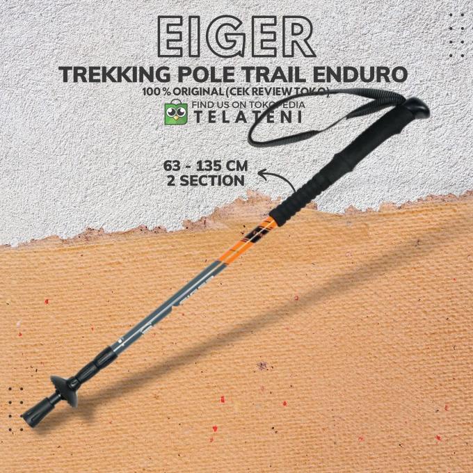 Jual Super Big Ramadhan Sale Eiger Trail Enduro Trekking Pole Tongkat ...