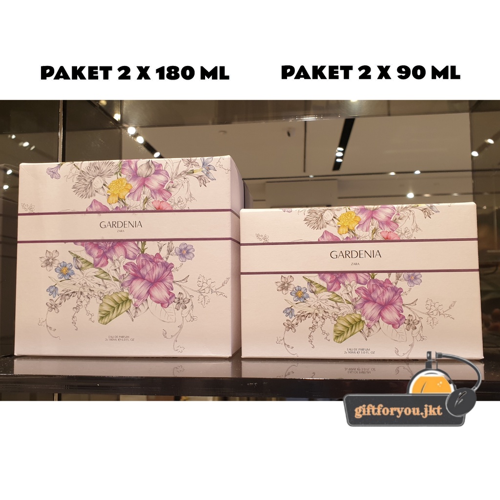 Jual Parfum Zara Paket Isi 2 Botol : Gardenia Orchid Violet Blossom ...