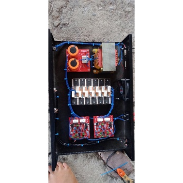 Jual Power Amplifier stereo 10 ampere kecil/10 ampere biasa CT 45 ...