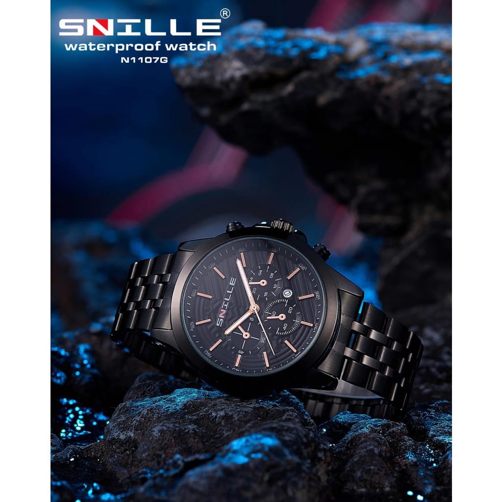 Jual SNILLE Jam Tangan Rantai Pria Wanita Unisex Original Anti Air ...