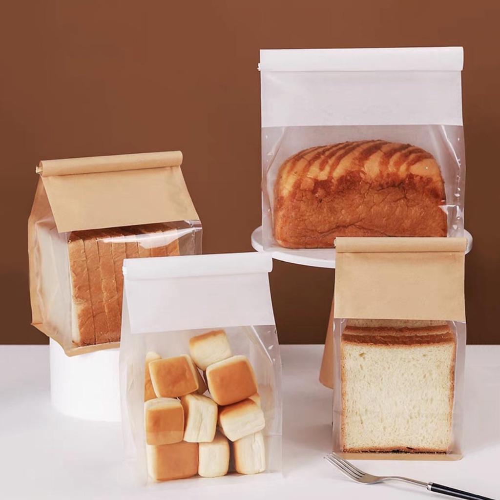 Jual [10 PCS] Kemasan Roti Tawar Clip Toast Bag Plastik Kantong Roti ...