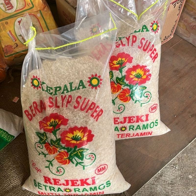 Jual Beras SLYP Cap Bunga SETRA RAMOS 3kg (berkualitas) | Shopee Indonesia
