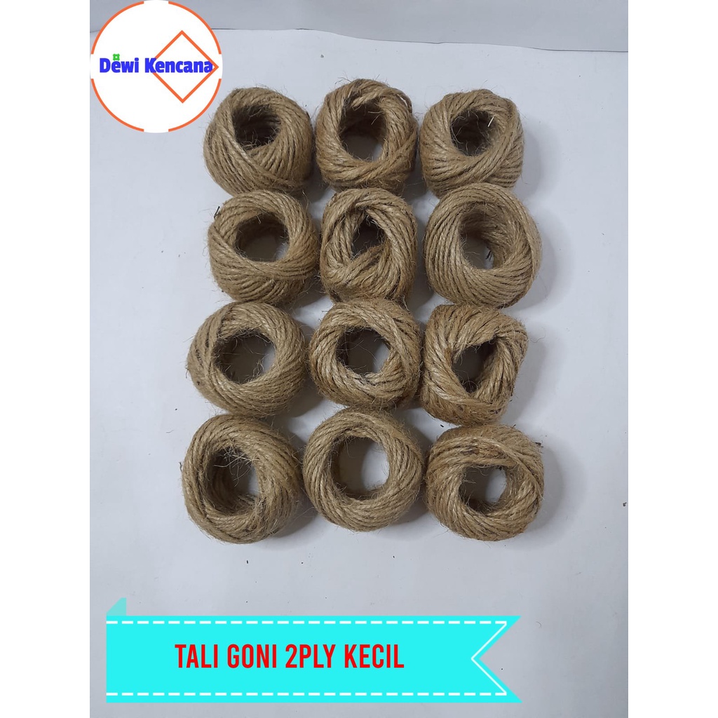 Jual Tali Rami/Tali Goni 2ply & 3Ply (+-50-100 meter) | Shopee Indonesia