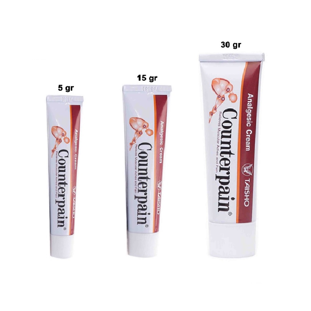 Jual Counterpain Analgesic Cream 30 gr | Shopee Indonesia