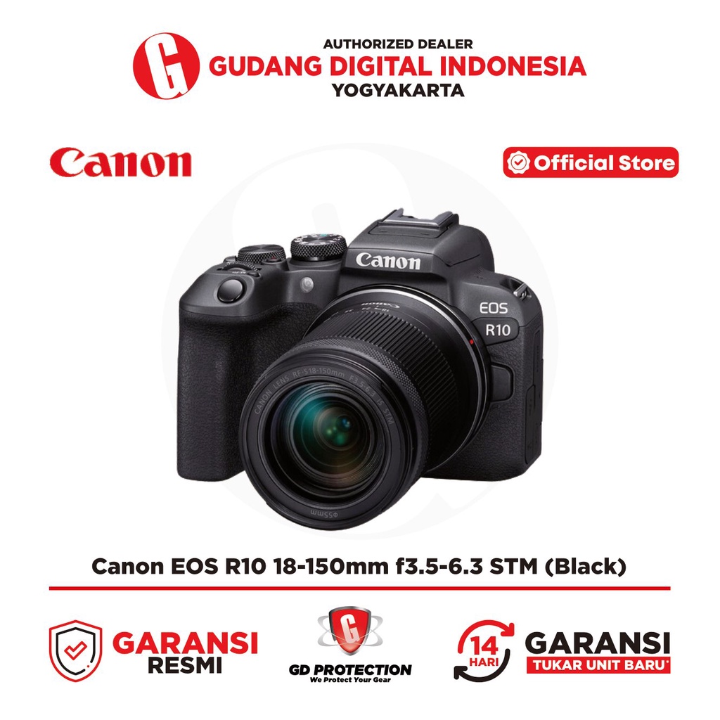 Jual CANON EOS R10 R 10 Mirrorless RF-S 18-150mm Lens | Shopee Indonesia