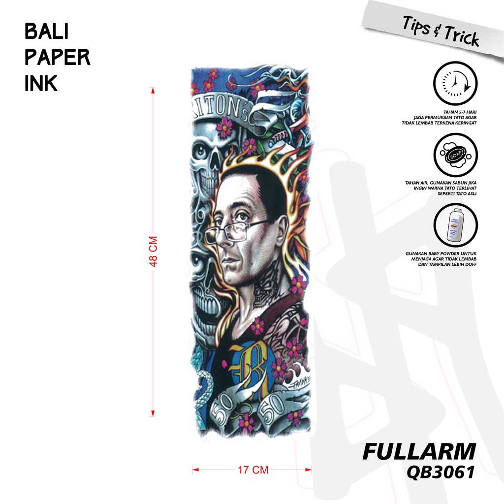 Jual QB3061 Professor Tato Temporer Basic Bali Paper Ink | Shopee Indonesia