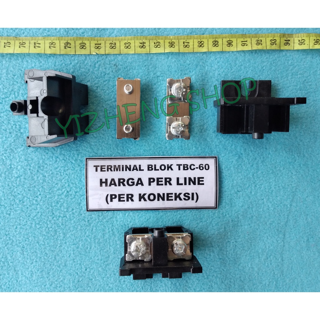 Jual TERMINAL BLOK TBC-60 HARGA PER LINE (PER KONEKSI) | Shopee Indonesia