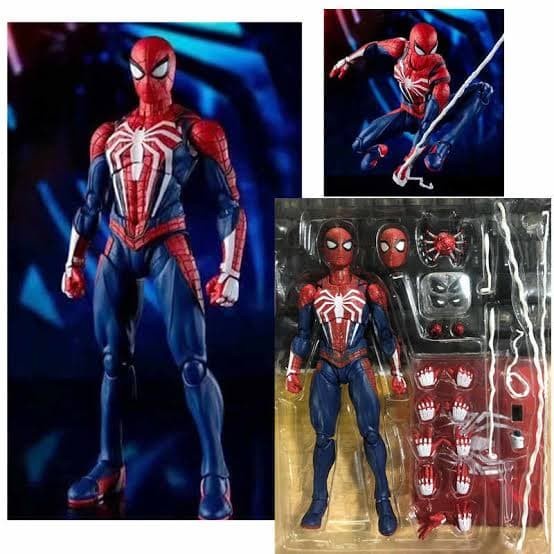 Jual Shf Spiderman PS4 Advanced Suit Action Figure | Shopee Indonesia