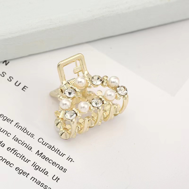 Jual Jepit Rambut Alloy Mini Jedai 2.5cm Mutiara /Jepit Rambut Poni ...