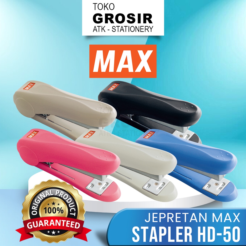 Jual MAX Stapler HD-50 Stapler No. 3-1M | Shopee Indonesia