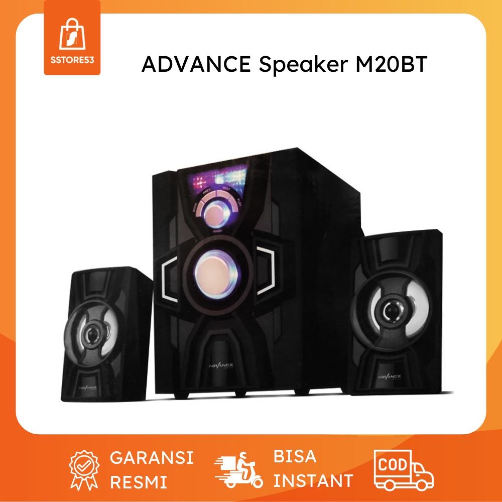 Jual Speaker Advance M20 BT / M20bt Bluetooth Subwoofer Bass | Shopee Indonesia