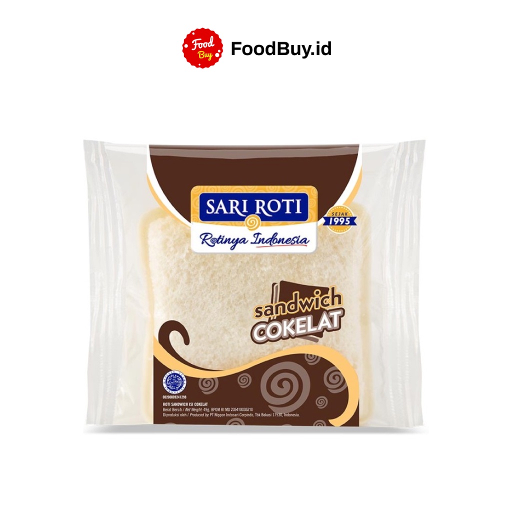 Jual Sari Roti Sandwich Isi Coklat 46 gr | Shopee Indonesia