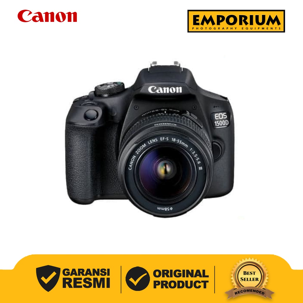 Jual Canon Eos 1500D KiT 18-55mm | Shopee Indonesia