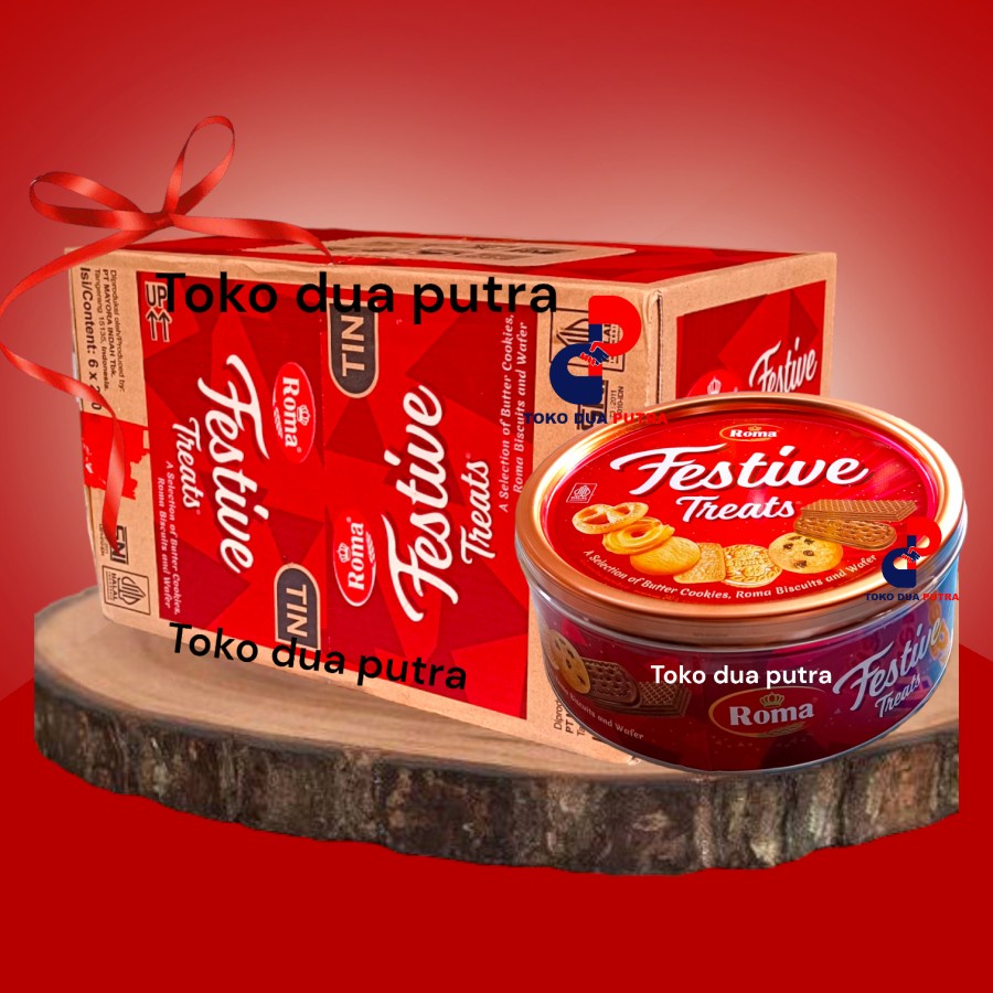 Jual Roma festive Kaleng 240 Gr X 6 kaleng ( 1 karton ) | Shopee Indonesia