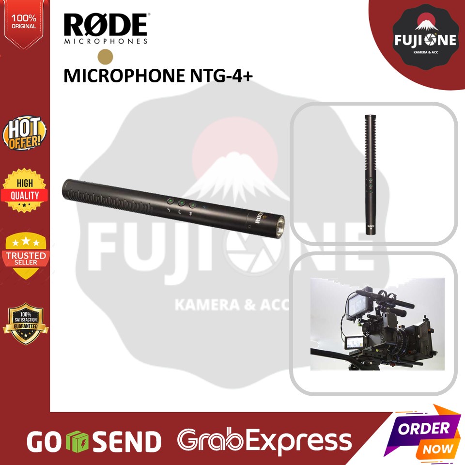 Jual Rode NTG4+ / NTG 4+ / NTG-4+ Shotgun Microphone | Shopee Indonesia