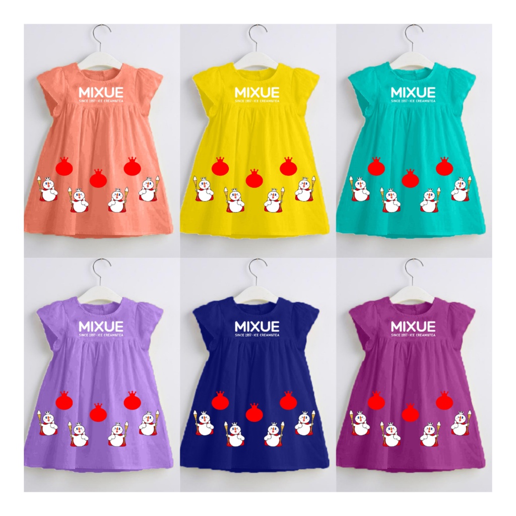 Jual MIXUE dress anak perempuan | Shopee Indonesia