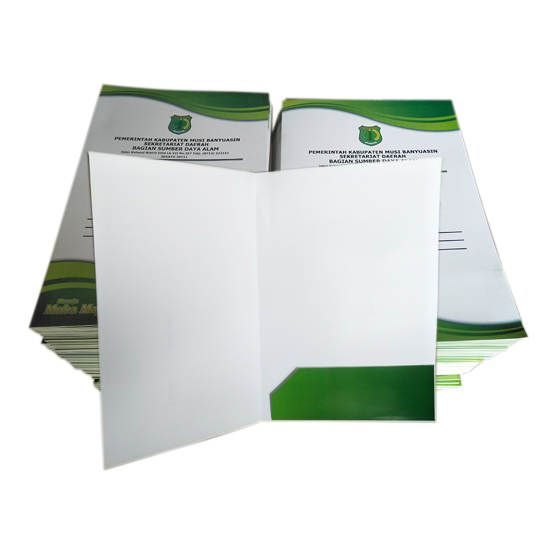 Jual Custom Map Proposal, Map Dokumen Rahasia, Map Perusahaan ukuran A5 ...