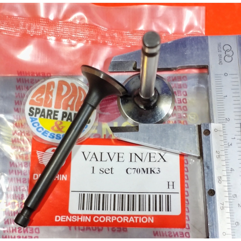 Jual Klep C70 Mk3 Set Payung klep Honda C70 K3 Valve set | Shopee Indonesia Jual Klep C70 Mk3 Set Payung klep Honda C70 K3 Valve set | Shopee Indonesia