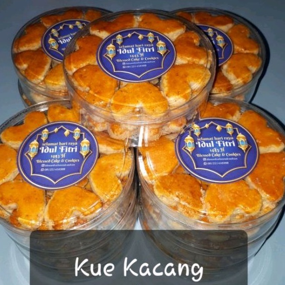 Jual Kue Kacang Homemade Bandung (Kuker Lebaran) toples uk 250gr ...
