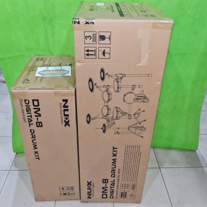 Jual Nux Dm8 Digital Drum Set Nux Dm-8 With All Mesh Head By Remo | Shopee Indonesia