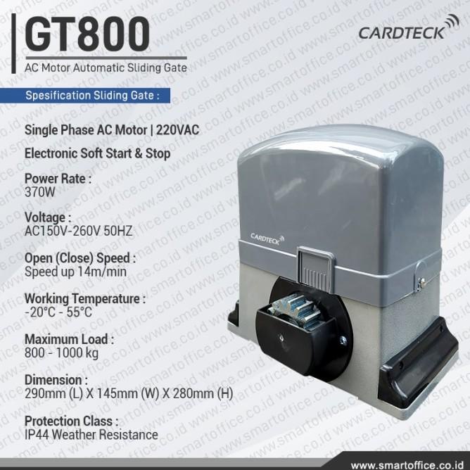 Jual Premium Quality Automatic Sliding Gate Cardteck 800Kgs | Ct-Gt800 ...