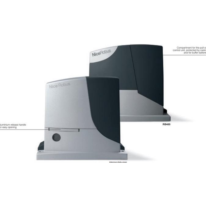 Jual Automatic Sliding Gate/ Mesin Pintu Otomatis Nice - Robus 1000 ...