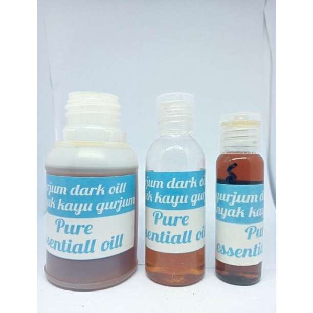 Jual Essential/Minyak GURJUM DARK ASLI kemasan 10 ml - 100 ml | Shopee ...