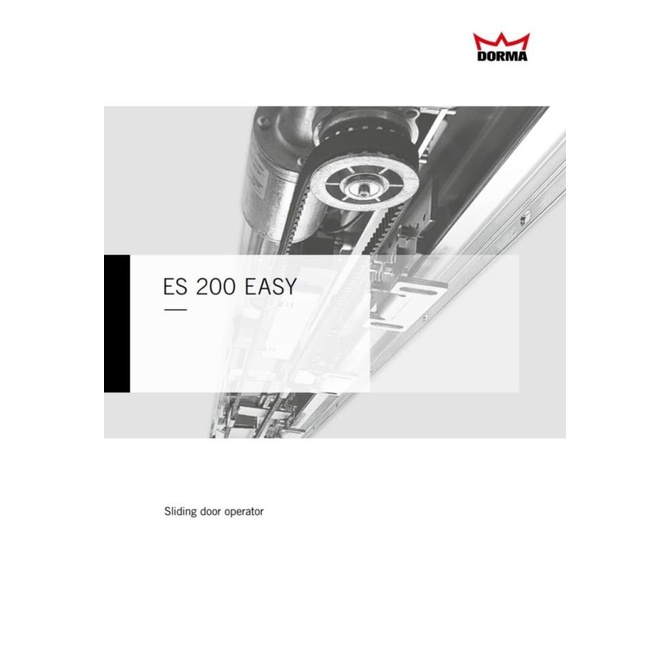 Jual Pintu Automatic / Pintu Otomatis Sliding Dorma Es-200-Easy ...